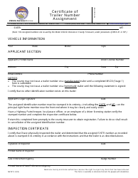 DD Form 1278 Download Fillable PDF or Fill Online Certificate of ...