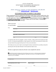 Form 513 - Fill Out, Sign Online and Download Fillable PDF, Nevada ...