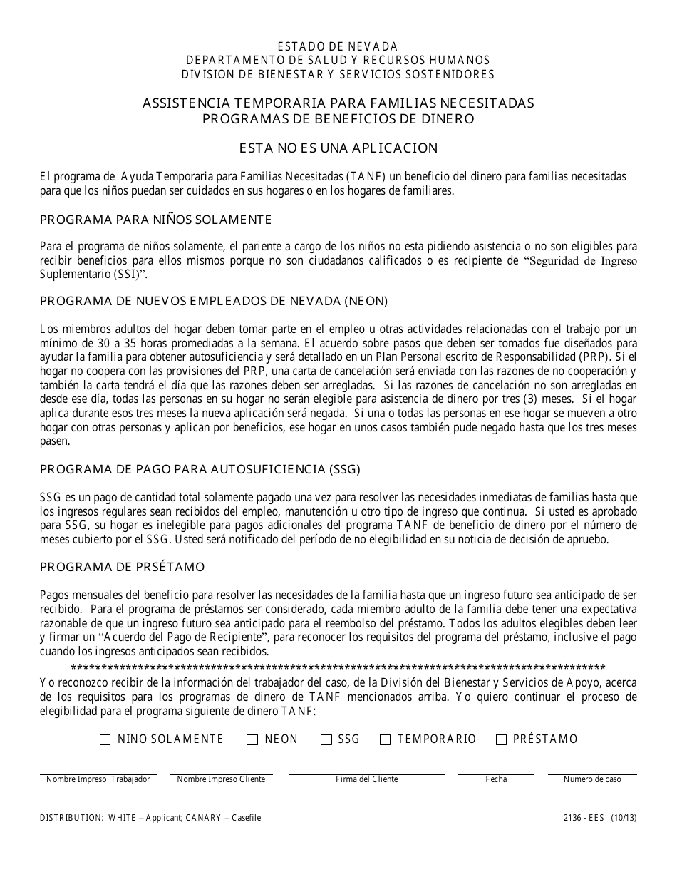 Formulario 2136-EES - Fill Out, Sign Online and Download Printable PDF ...