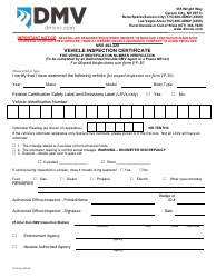 Form VP-15 Download Printable PDF or Fill Online Vehicle Inspection ...