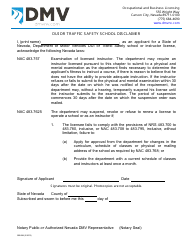 Form OBL284 - Fill Out, Sign Online and Download Fillable PDF, Nevada ...