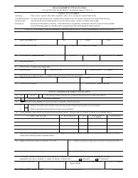 DA Form 4787 Download Fillable PDF or Fill Online Reassignment ...