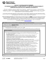 VA Form 21-526EZ - Fill Out, Sign Online and Download Fillable PDF ...