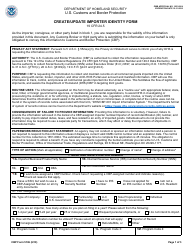 U.S. Department of Homeland Security - Customs and Border Protection ...