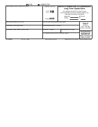 IRS Form 2439 Download Fillable PDF or Fill Online Notice to ...