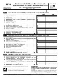 IRS Form 5074 - 2018 - Fill Out, Sign Online and Download Fillable PDF ...