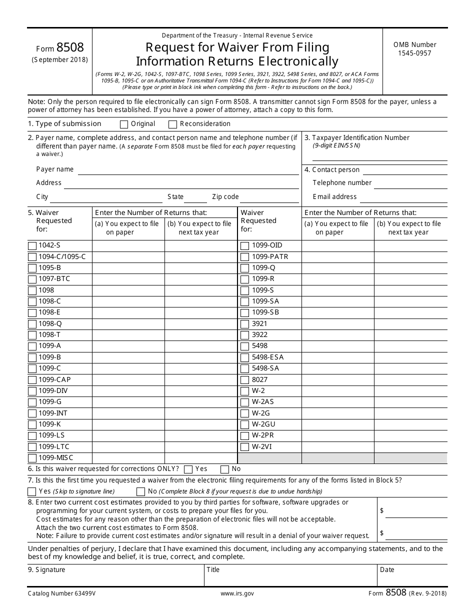 IRS Form 8508 - Fill Out, Sign Online and Download Fillable PDF ...