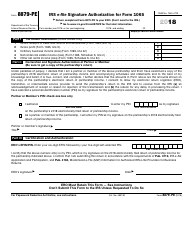 IRS Form 8879-EO Download Fillable PDF or Fill Online IRS E-File ...
