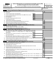 IRS Form 8993 Download Fillable PDF or Fill Online Section 250 ...