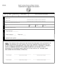 Form MVR-618 - Fill Out, Sign Online and Download Fillable PDF, North ...