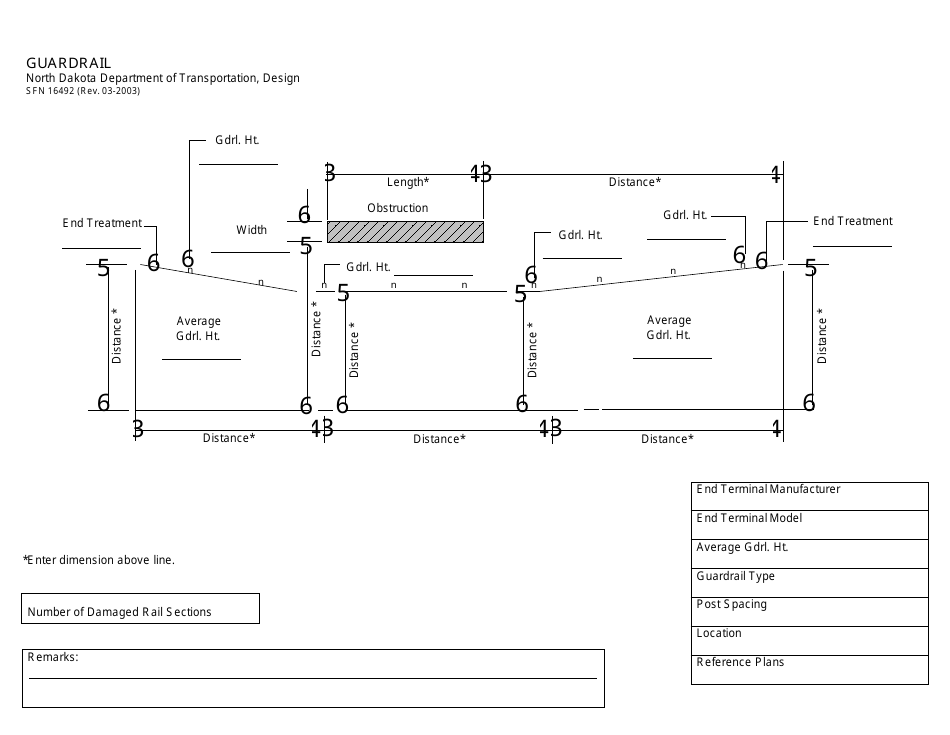 Form SFN16492 - Fill Out, Sign Online and Download Fillable PDF, North ...