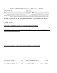 New Hampshire Individual Written Rehabilitation Plan - Fill Out, Sign ...