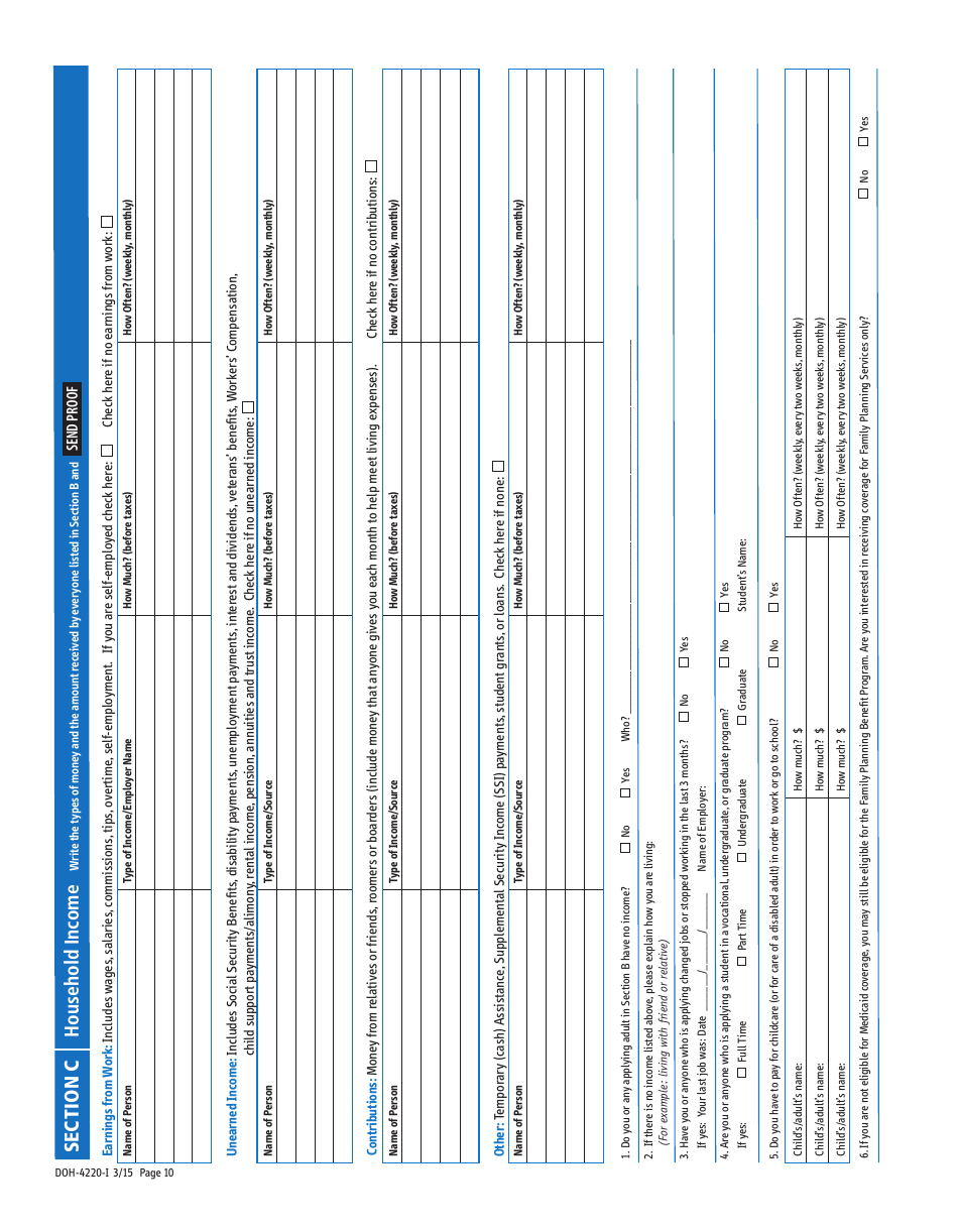 Form DOH-4220 - Fill Out, Sign Online and Download Printable PDF, New ... Form DOH-4220 - Fill Out, Sign Online and Download Printable PDF, New ...