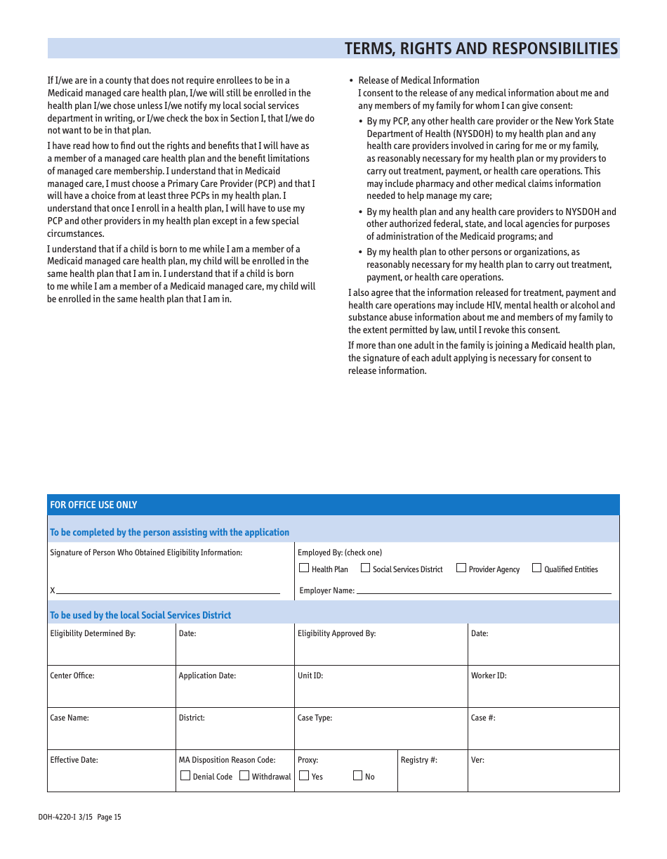 Form DOH-4220 - Fill Out, Sign Online and Download Printable PDF, New ... Form DOH-4220 - Fill Out, Sign Online and Download Printable PDF, New ...