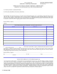 Form C-105.54 Download Fillable PDF or Fill Online Notice of Election ...