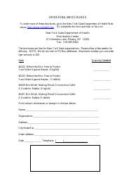 New York Ordering Brochures - Fill Out, Sign Online and Download PDF ...