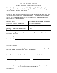 Form ODM01959 - Fill Out, Sign Online and Download Fillable PDF, Ohio ...