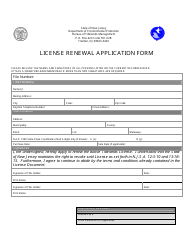 New Jersey License Renewal Application Form Download Printable PDF ...