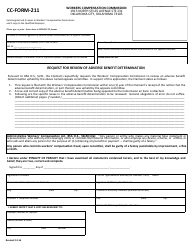 CC- Form 211 Download Fillable PDF or Fill Online Request for Review of ...