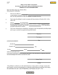 Form AC2948 Download Fillable PDF or Fill Online Subcontractor's ...