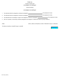 Form 18A - Fill Out, Sign Online and Download Printable PDF, Ontario ...