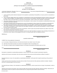 Form 14A Download Fillable PDF or Fill Online Affidavit (General), Ontario Canada | Templateroller