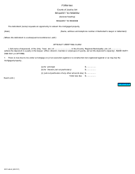 Form 51A Download Printable PDF or Fill Online Request to Admit Ontario ...