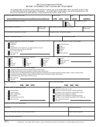 Form CDC-2 Download Printable PDF or Fill Online Report of Rabies Post ...