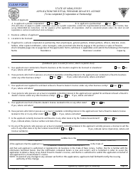 Form S.P.649A Download Fillable PDF or Fill Online Application for ...