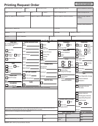 Form ADM0515 Download Fillable PDF or Fill Online Printing Request ...