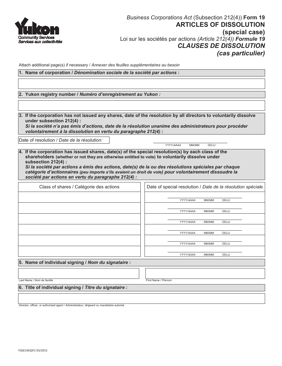 Form YG6136 (19) - Fill Out, Sign Online and Download Fillable PDF ...