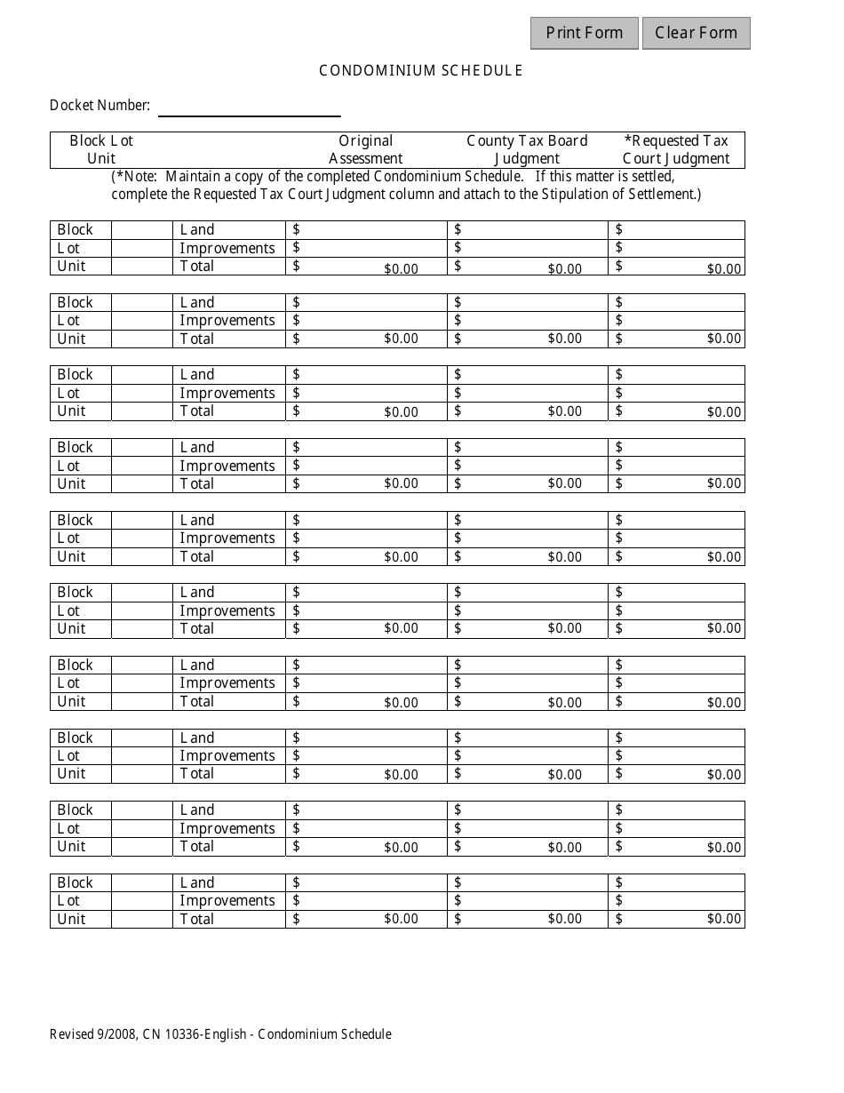 Form 10336 - Fill Out, Sign Online and Download Fillable PDF, New ...