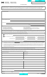 Form D120 Download Fillable PDF or Fill Online Customs Bond Canada ...