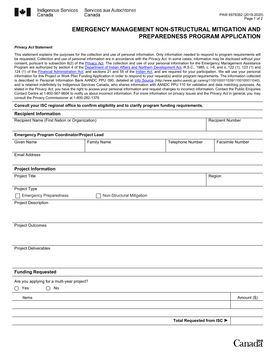 Form PAW6978382 - 2020 - Fill Out, Sign Online and Download Fillable ...