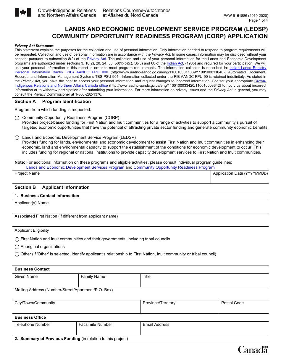 Form PAW6161886 - 2020 - Fill Out, Sign Online and Download Fillable ...