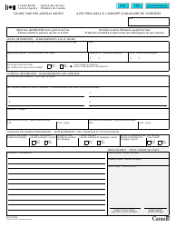 Form BSF136 Download Fillable PDF or Fill Online Cruise Ship Pre-arrival Notice Canada (English ...