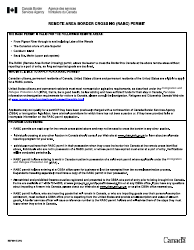 Form BSF386 Download Fillable PDF or Fill Online Remote Area Border ...
