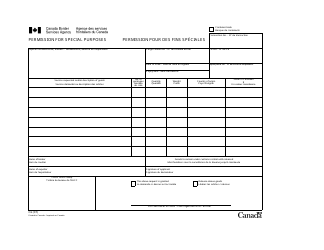 Form C6 Download Printable PDF or Fill Online Permission for Special ...