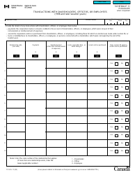 Form T2 Schedule 11 Download Fillable PDF or Fill Online Transactions ...