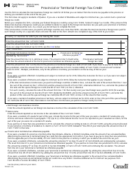 Form T2036 Download Fillable PDF or Fill Online Provincial or ...