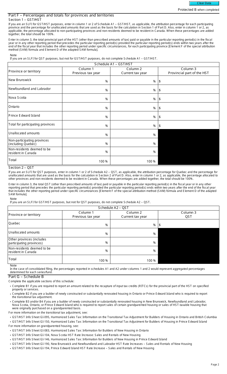 Form RC7294 - Fill Out, Sign Online and Download Fillable PDF, Canada ...