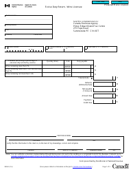 Form B60 Download Fillable PDF or Fill Online Excise Duty Entry Canada ...
