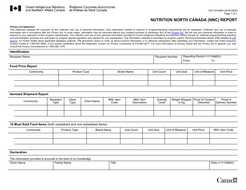 Form DCI7914464 - 2020 - Fill Out, Sign Online and Download Fillable ...