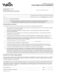 Form YG6522 - Fill Out, Sign Online and Download Printable PDF, Yukon ...