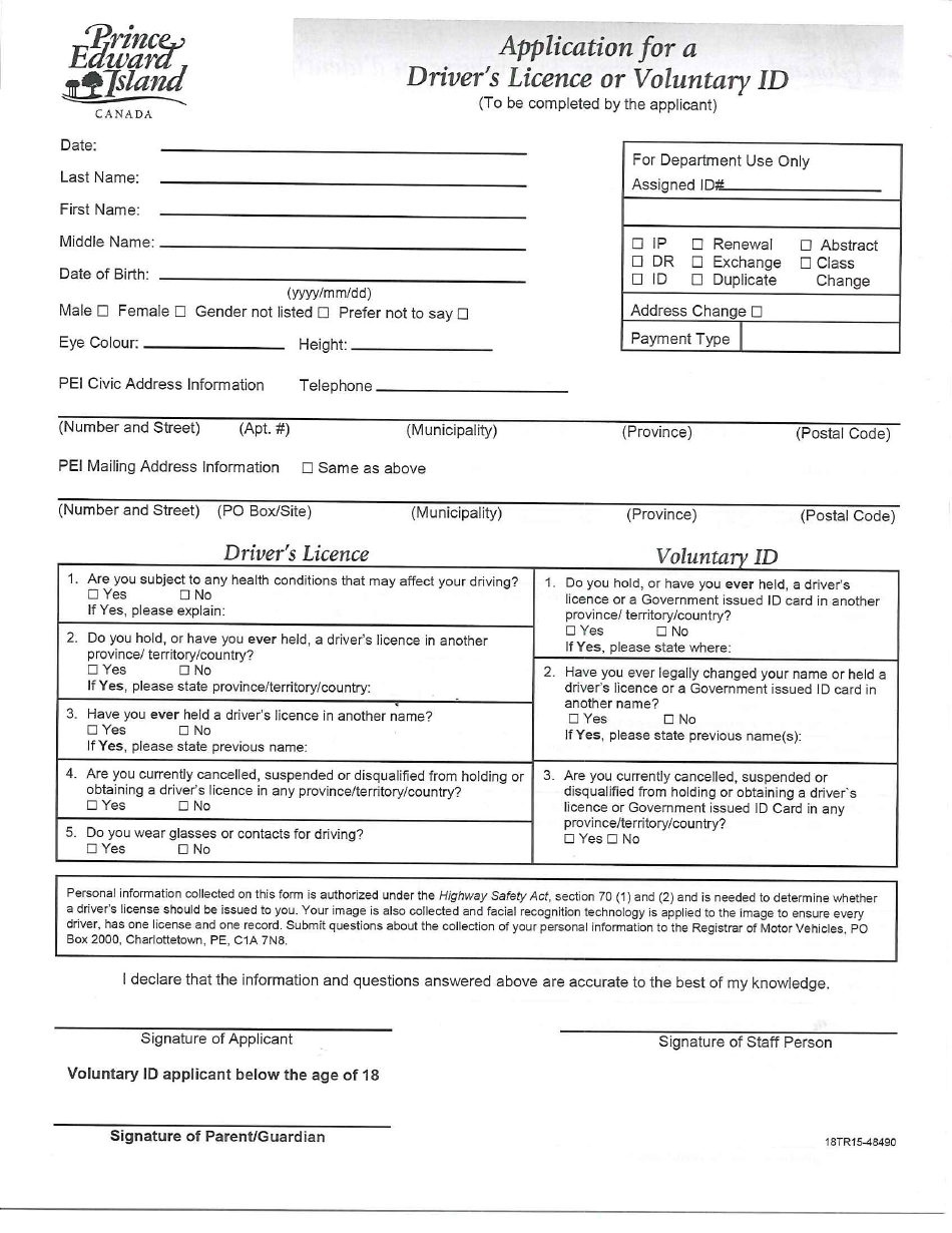 Form 18TR15-48490 - Fill Out, Sign Online and Download Printable PDF ...