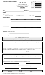 Nova Scotia Canada Commissioner of Oaths Application Form - Fill Out ...