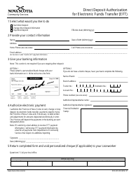 Form DCS-201 Download Fillable PDF or Fill Online Direct Deposit ...