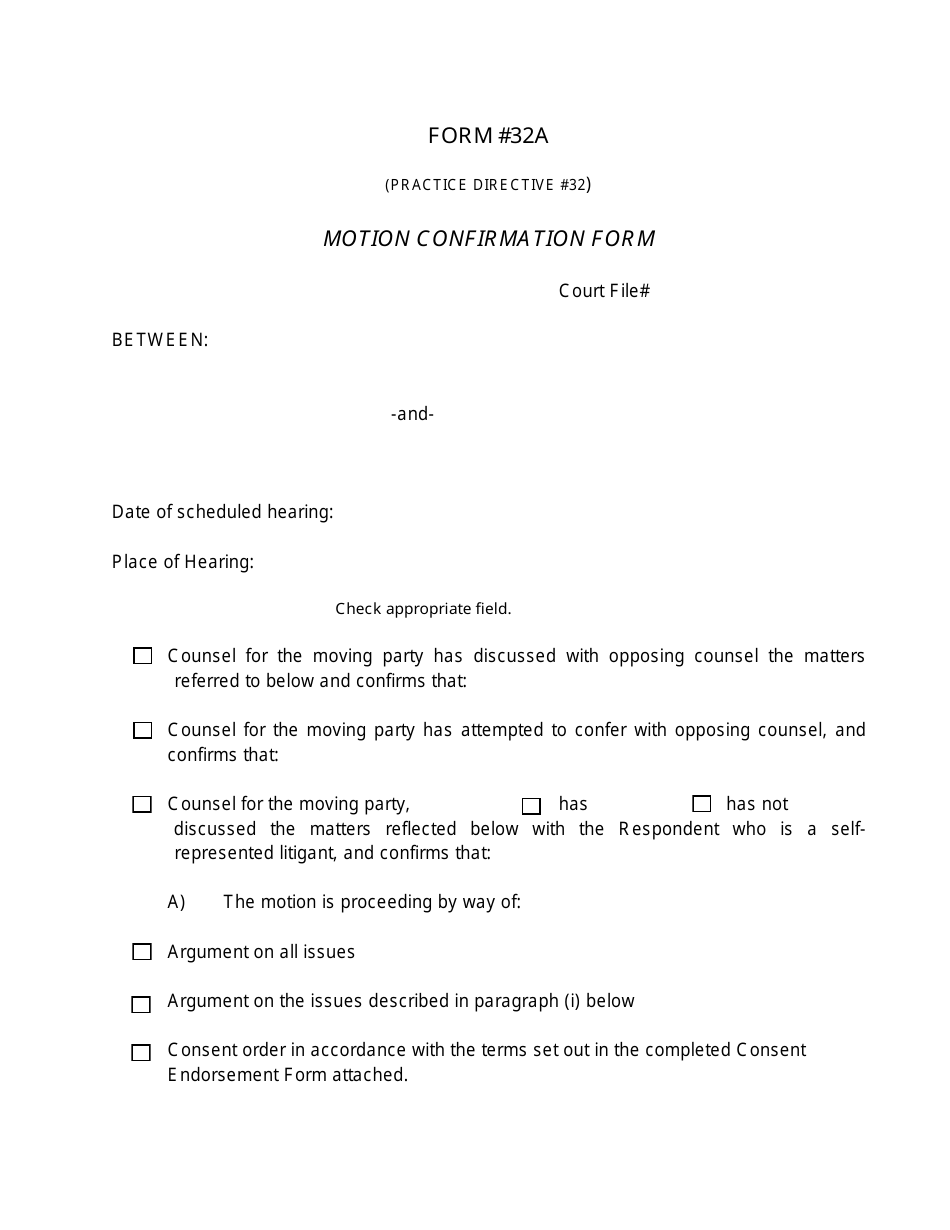 Form 32A - Fill Out, Sign Online and Download Fillable PDF, Nunavut ...