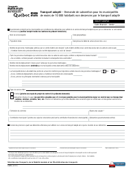 Forme V-3074 Download Fillable PDF or Fill Online Transport Adapte ...