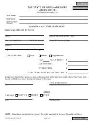 Form NHJB-4018-SE - Fill Out, Sign Online and Download Fillable PDF ...